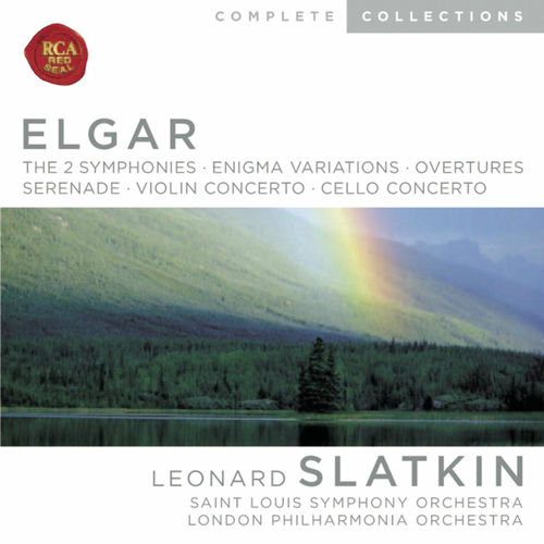 Leonard Slatkin - Elgar: Symphonies; Enigma Variations; Overtures; Serenade; Violin Concerto ...