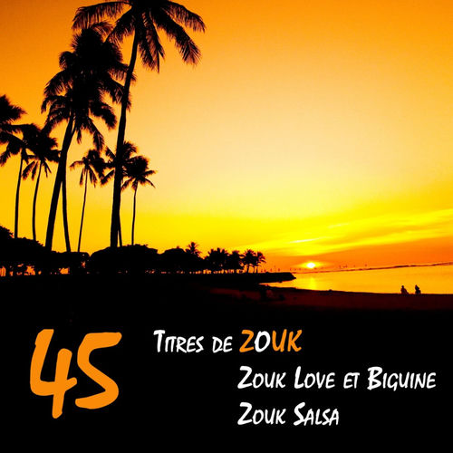 Varios Artistas - 45 Titres de Zouk, Zouk Love, Zouk Salsa et Biguine ...