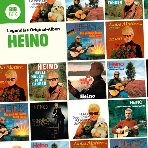 Heino - BIG BOX - Legendäre Original-Alben - Heino: Songtexte und Songs ...
