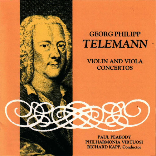 Paul Peabody - Telemann Violin and Viola Concertos: lyrics and songs ...