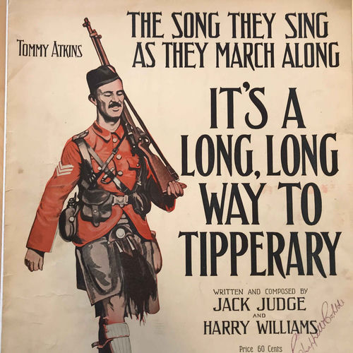 Listen to "It's a Long Way to Tipperary": British Song in World War 1 ...